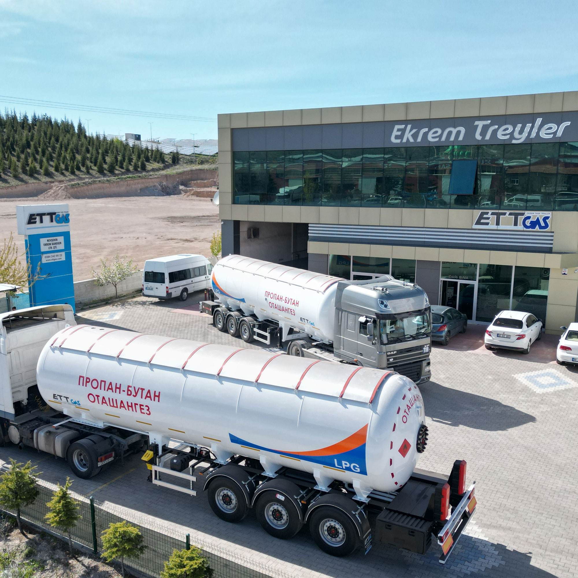 ETTGAS Ekrem Tank Treyler Nevşehir - Products - LPG TRANSPORT TANKS